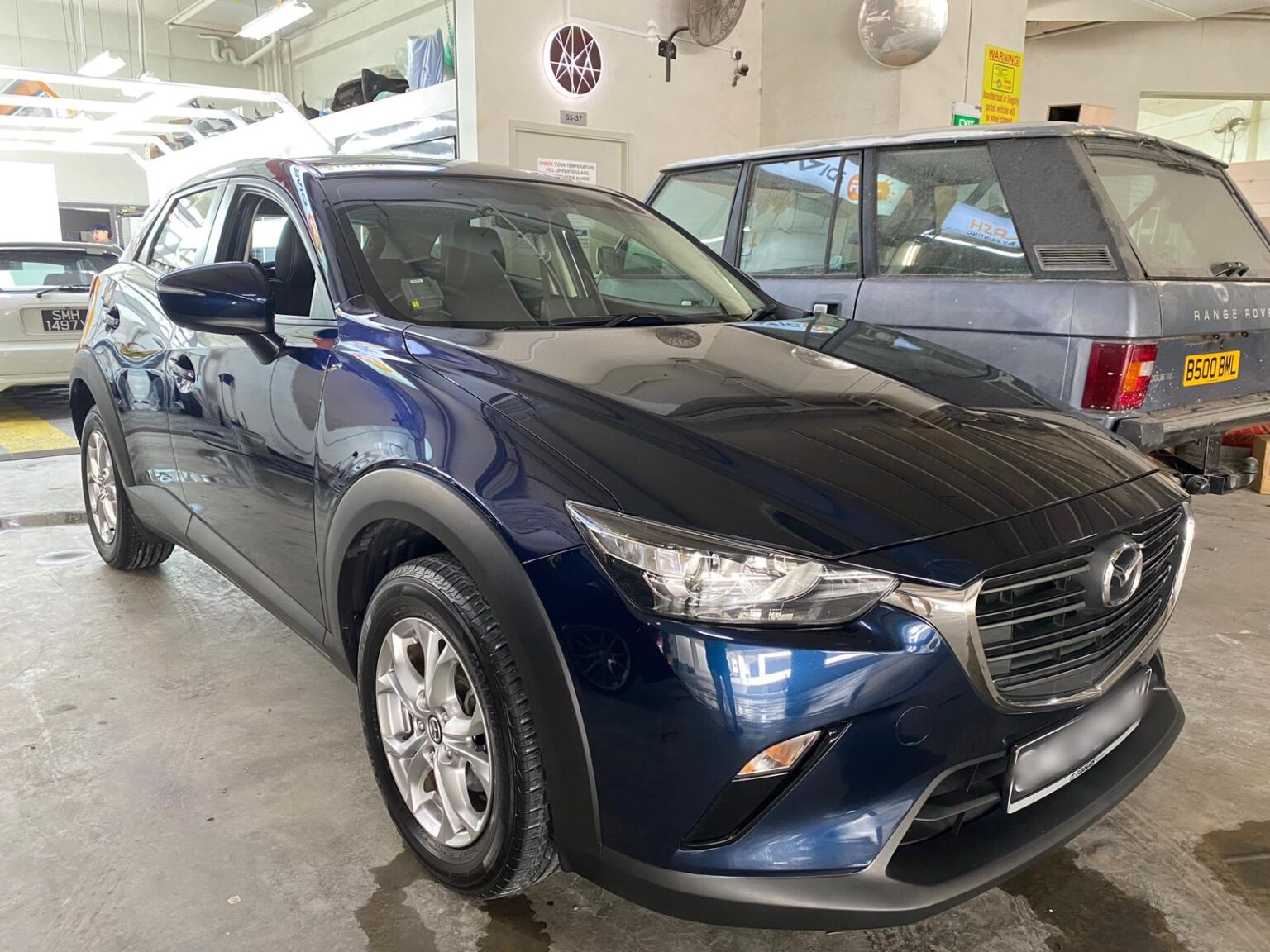 Mazda CX3 2.0A Blue (For Rent) | AKA Car Rental in Singapore